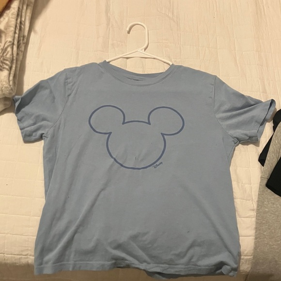 Disney | Shirts & Tops | Disney Light Blue Mickey Mouse Kids Tee | Poshmark